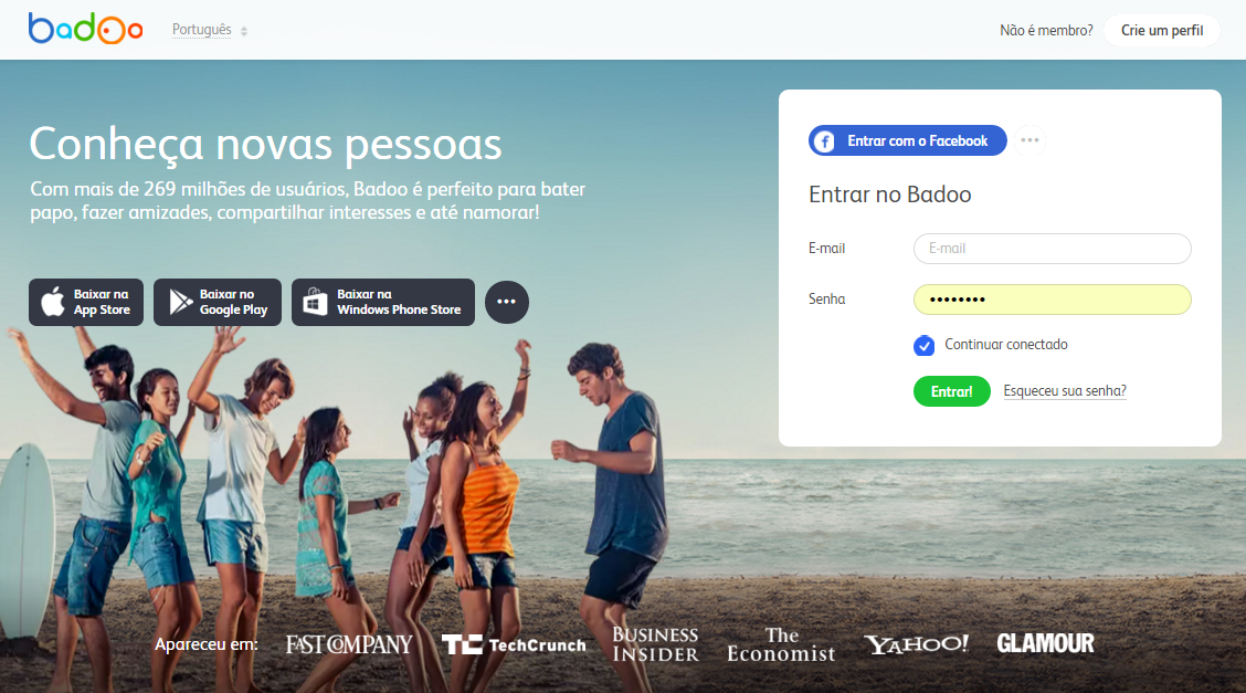 Badoo - Sites de Relacionamento